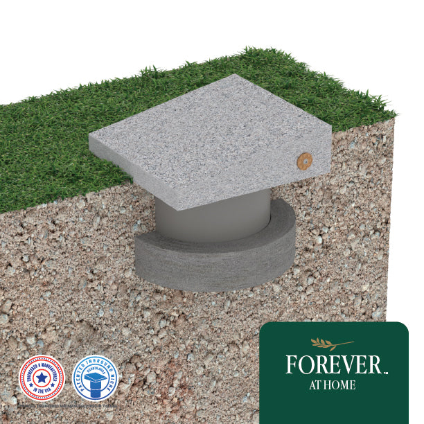 Large Single Deep In-Ground Niche – Forever At Home